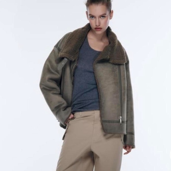 Zara | Jackets & Coats | Zara Double Faced Jacket | Poshmark